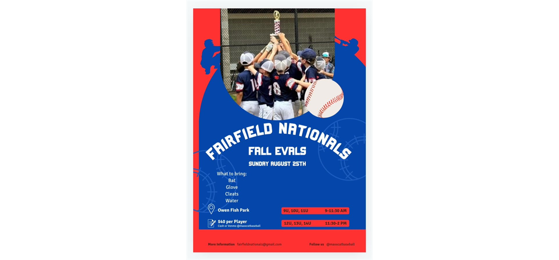 Fairfield National Little League > Home